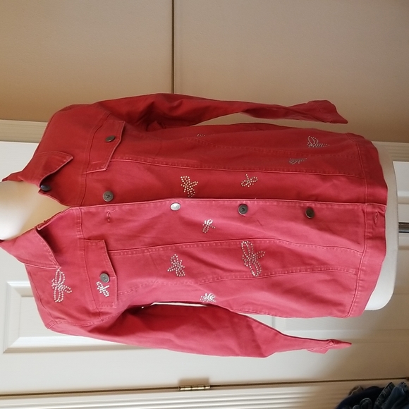 Quacker Factory | Jackets & Coats | Nwt Quacker Factory Jean Jacket ...